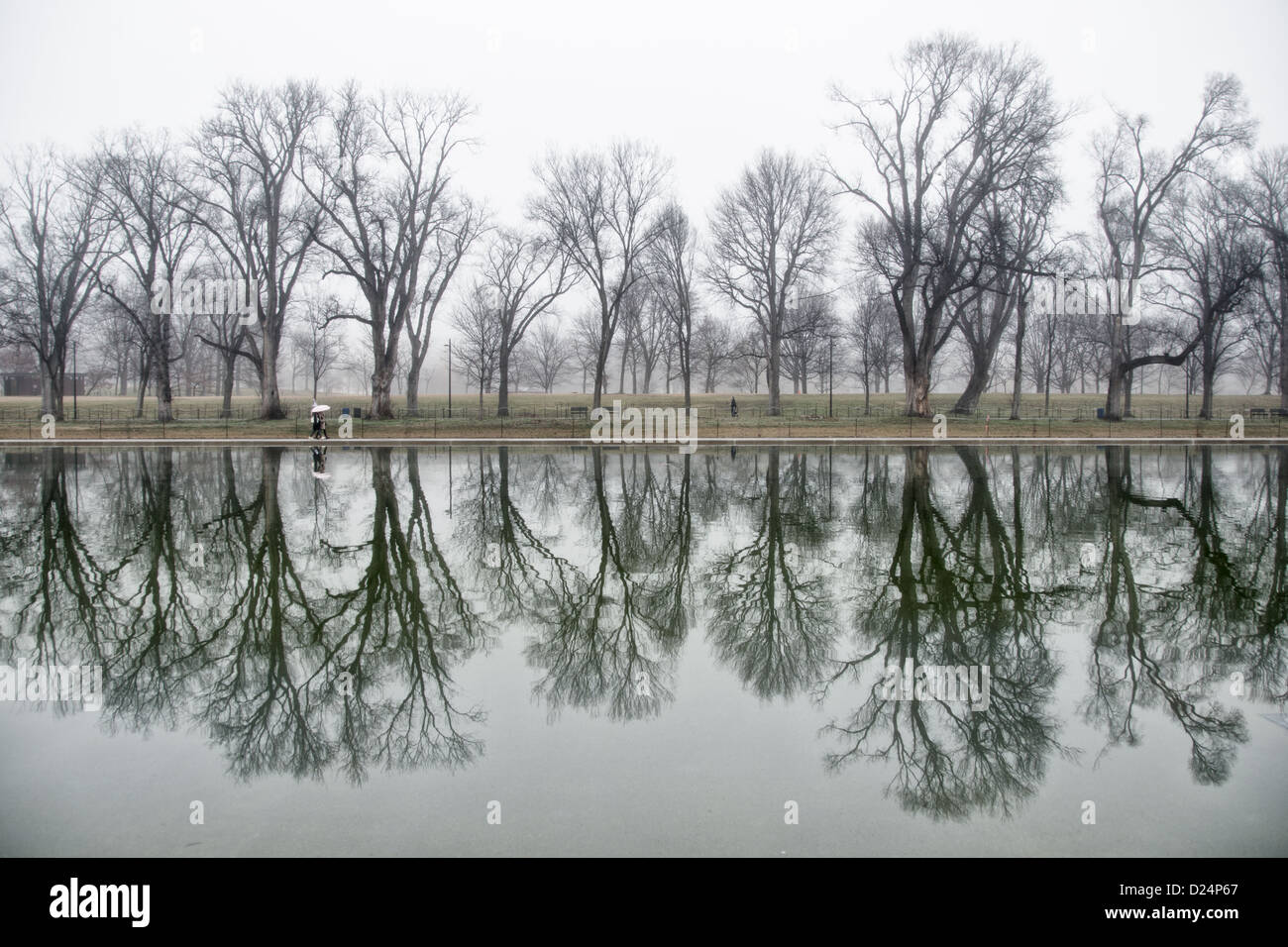 Lincoln Memorial Reflecting Pool Winter Washington DC // WASHINGTON DC ...