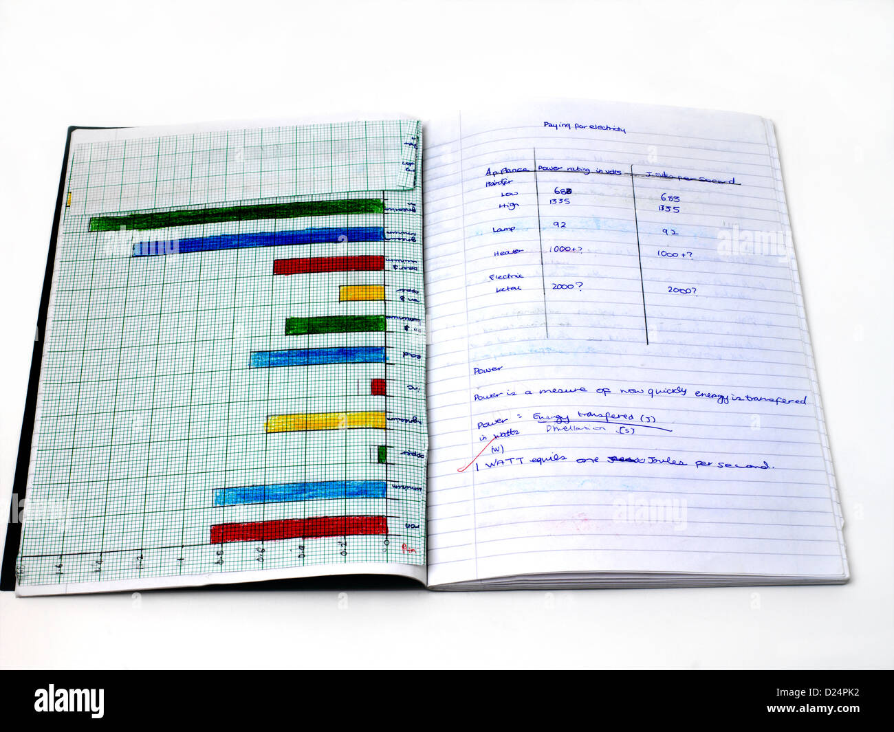 Exercise book hi-res stock photography and images - Alamy