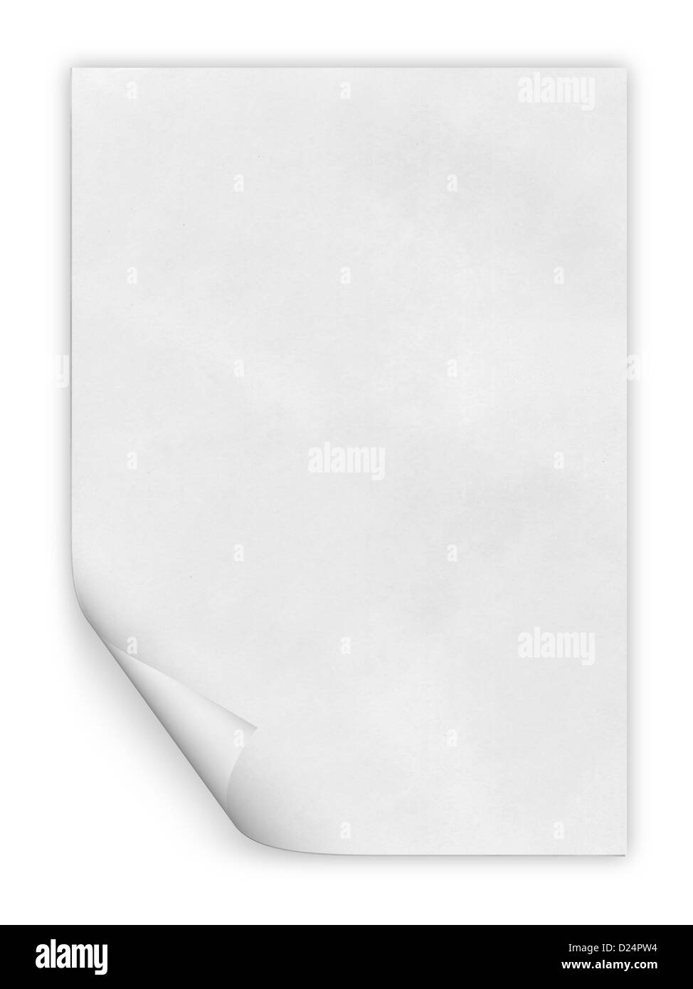 Curled paper hi-res stock photography and images - Alamy