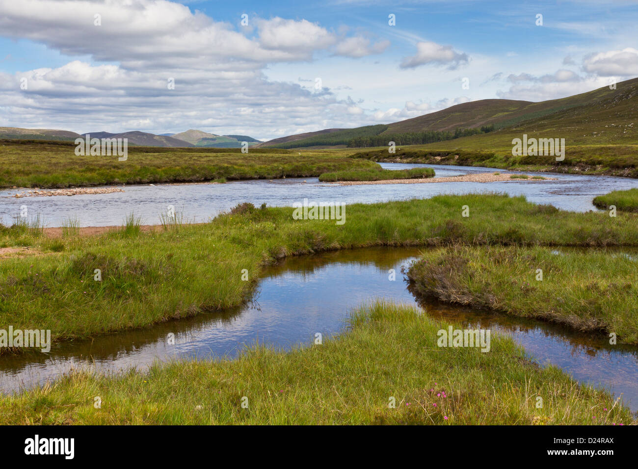 River Muick near Balmoral Photo Stock Photo - Alamy