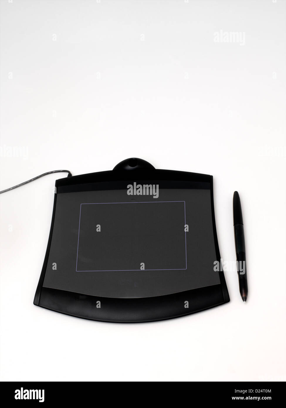 Graphics Tablet with Stylus Stock Photo - Alamy
