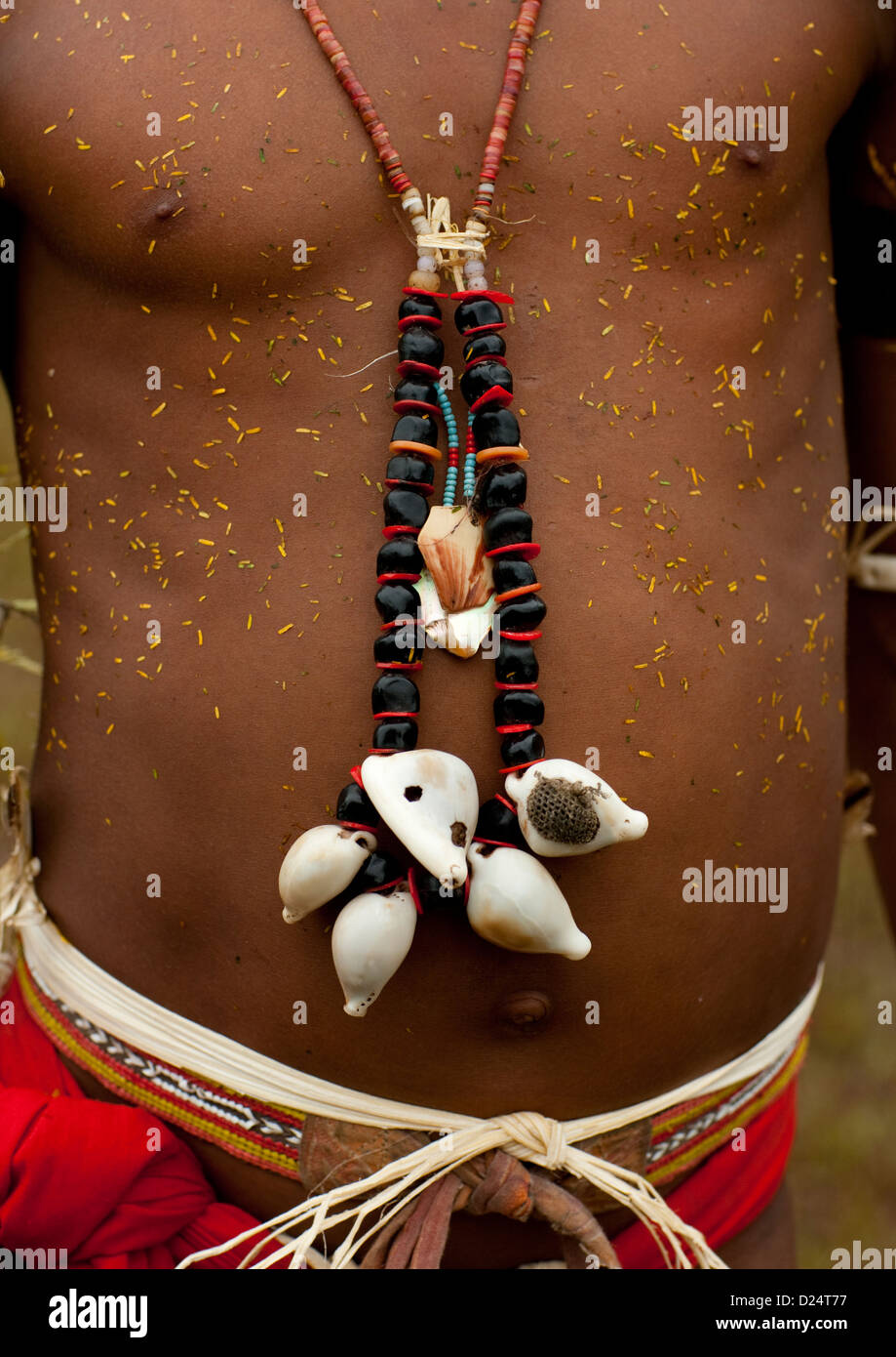 Tribal Dancers During A Ceremony, Trobriand Island, Papua New Guinea ...
