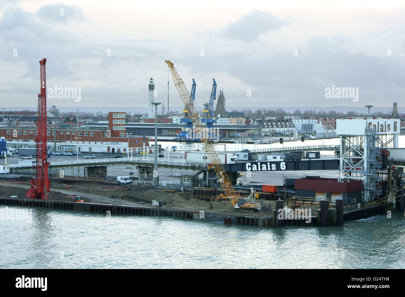 Ferry Terminal at Calais, France, Europe Stock Photo - Alamy