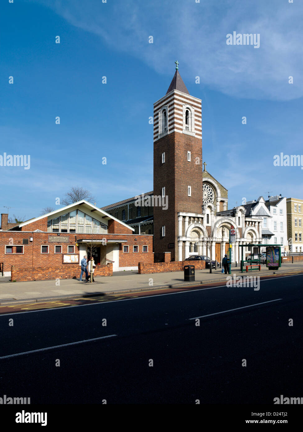 St Boniface Catholic Church and Social Centre in Tooting London England ...