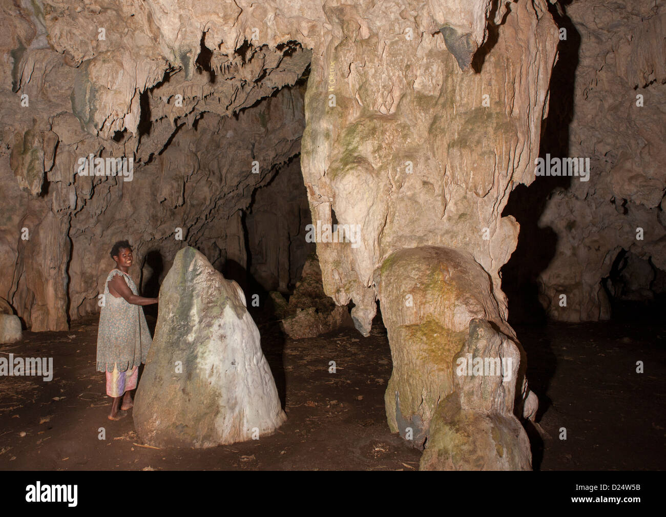 Momuni Sacred Cave. Bougainville, Papua New Guinea Stock Photo - Alamy