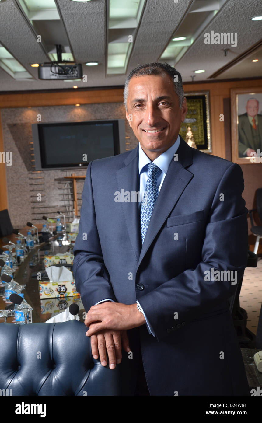 Cairo, Egypt --14 Janurary 2013--Tarek Amer (file photo), CEO of Egypt ...