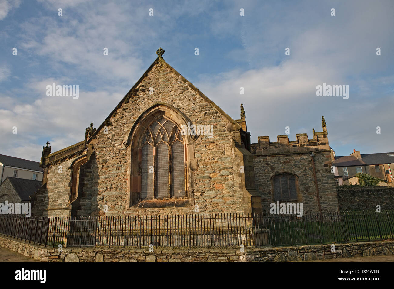 St Cybi's Church Holyhead Stock Photo - Alamy