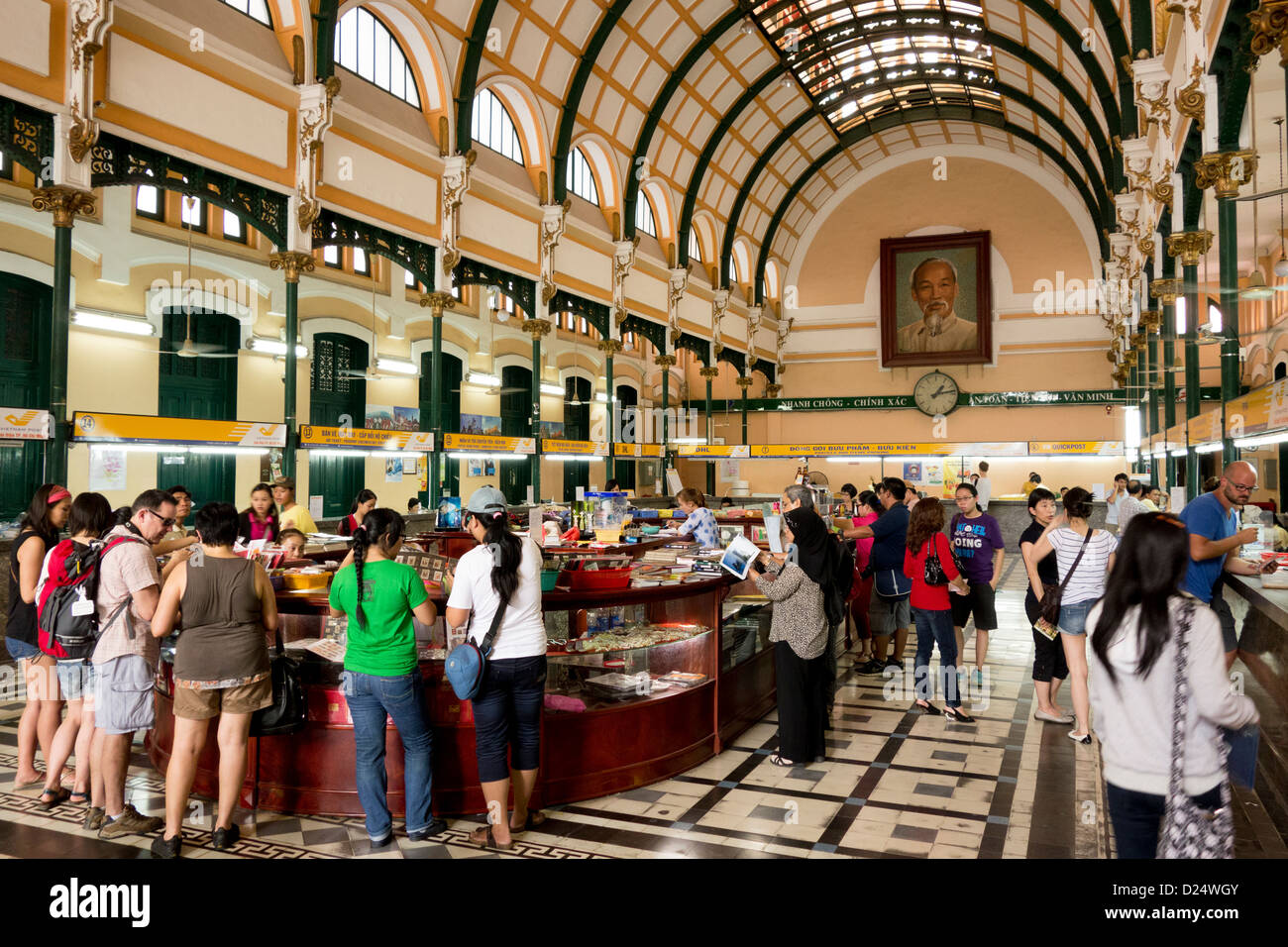 Interior Vietnam Post Office High Resolution Stock Photography and ...