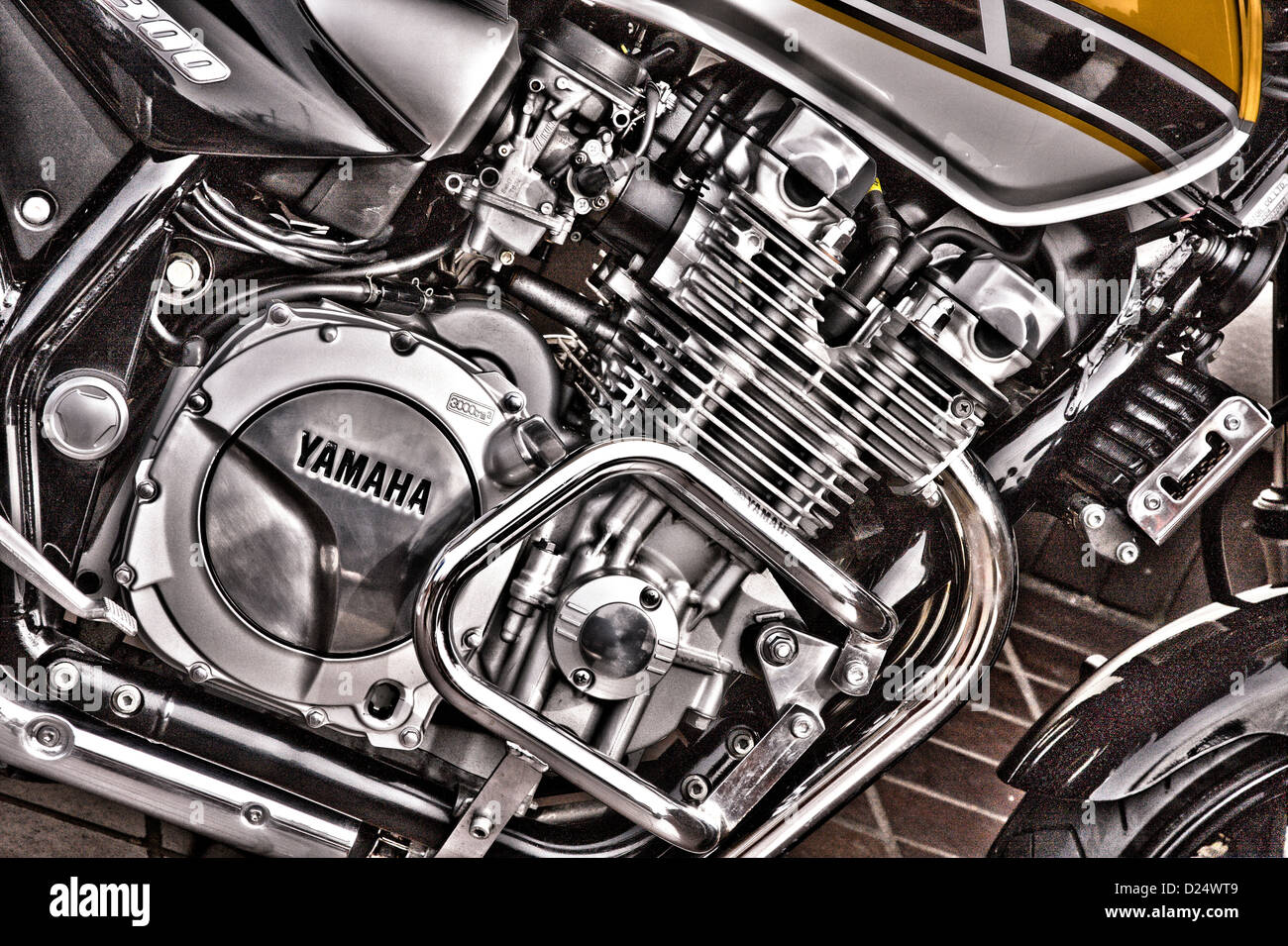 Yamaha engine hi-res stock photography and images - Alamy