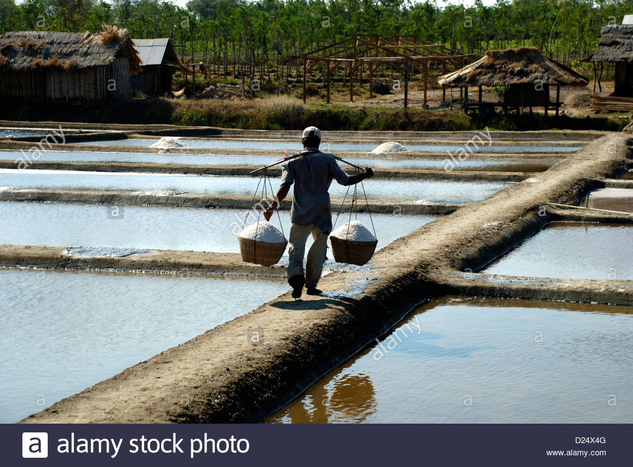 Shoulder Carrying Pole Stock Photos & Shoulder Carrying Pole Stock ...