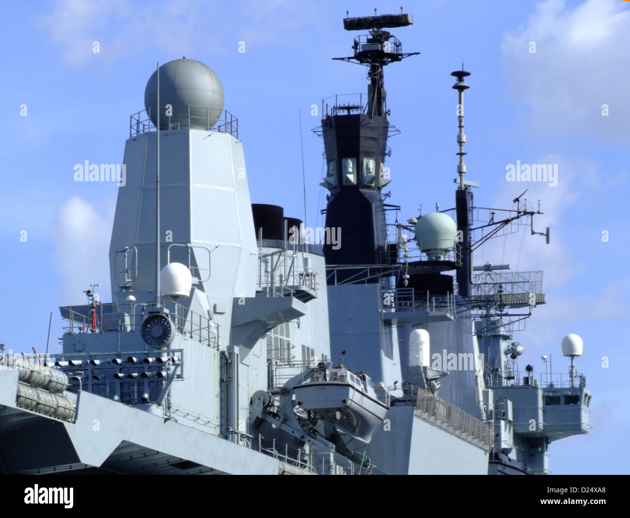 The HMS Ark Royal (R07) was a Royal Navy aircraft carrier commissioned ...