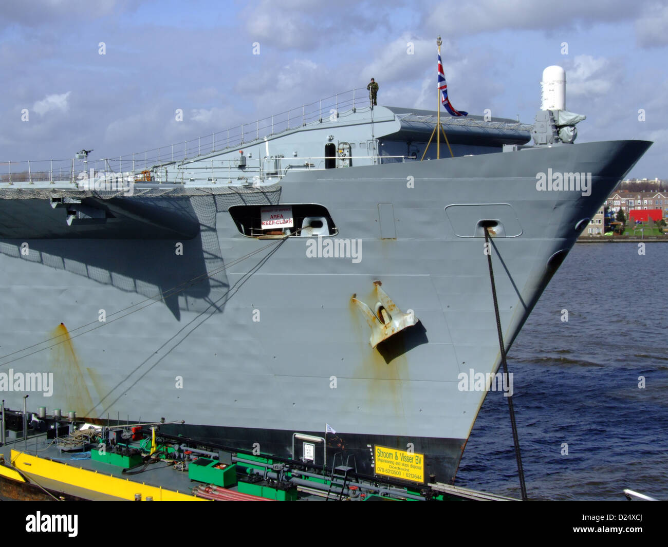 The HMS Ark Royal (R07) was a British aircraft carrier that served from ...
