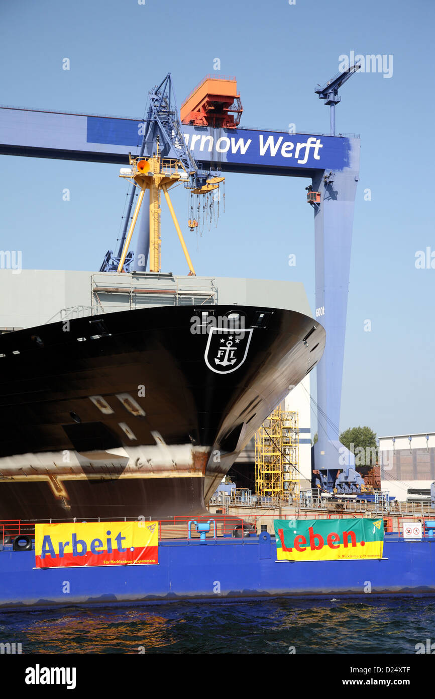 Shipbuilding Nordic Werft Stock Photos & Shipbuilding Nordic Werft ...