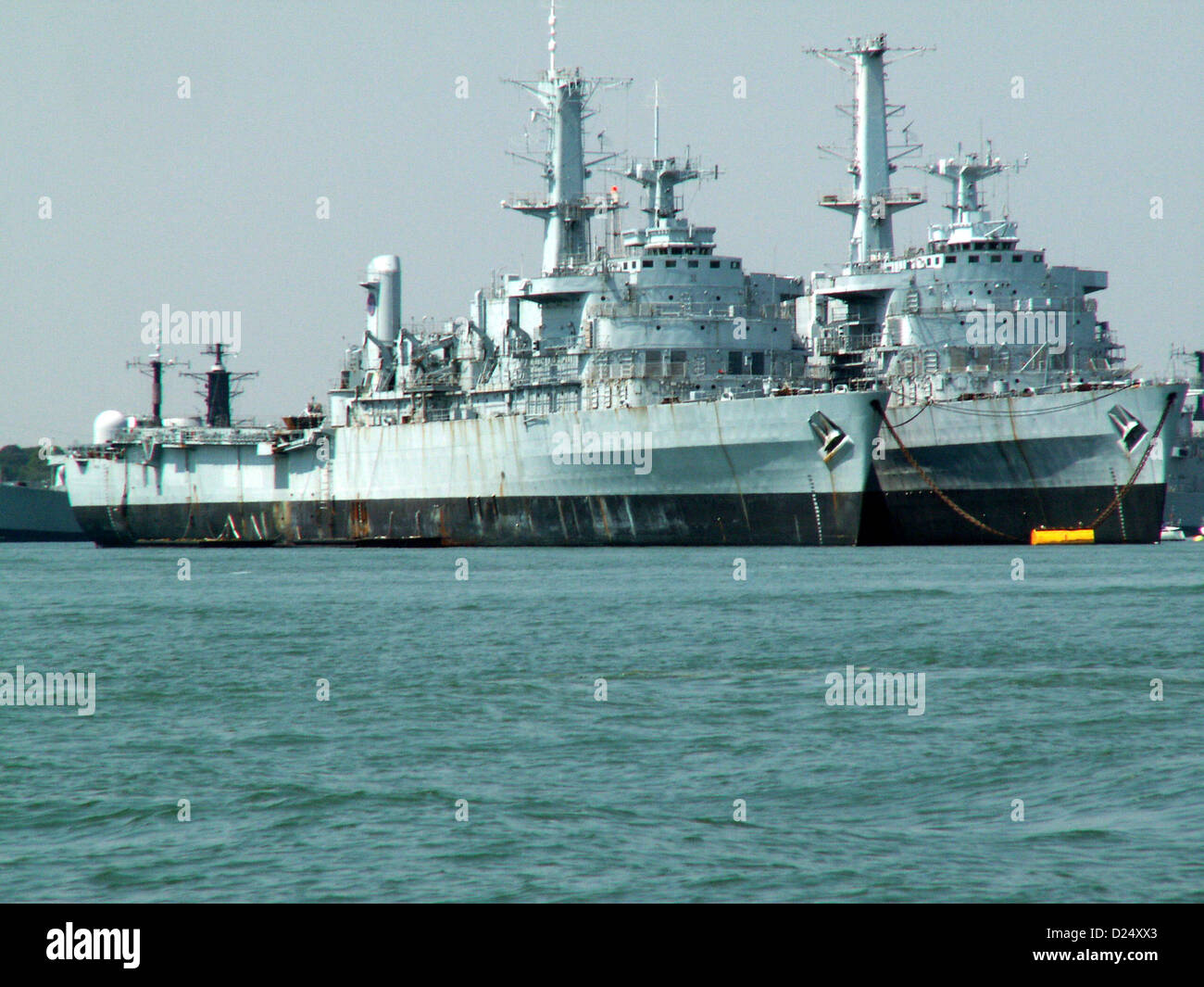 'Fearless & Intrepid' refers to two historic ships moored at Portsmouth ...