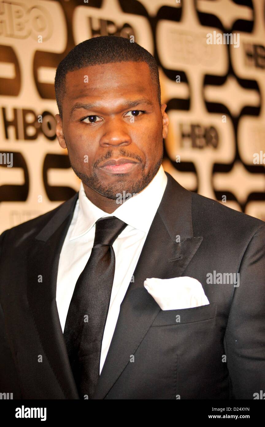 50 Cent at arrivals for HBO's Golden Globes After-Party, Circa at the ...