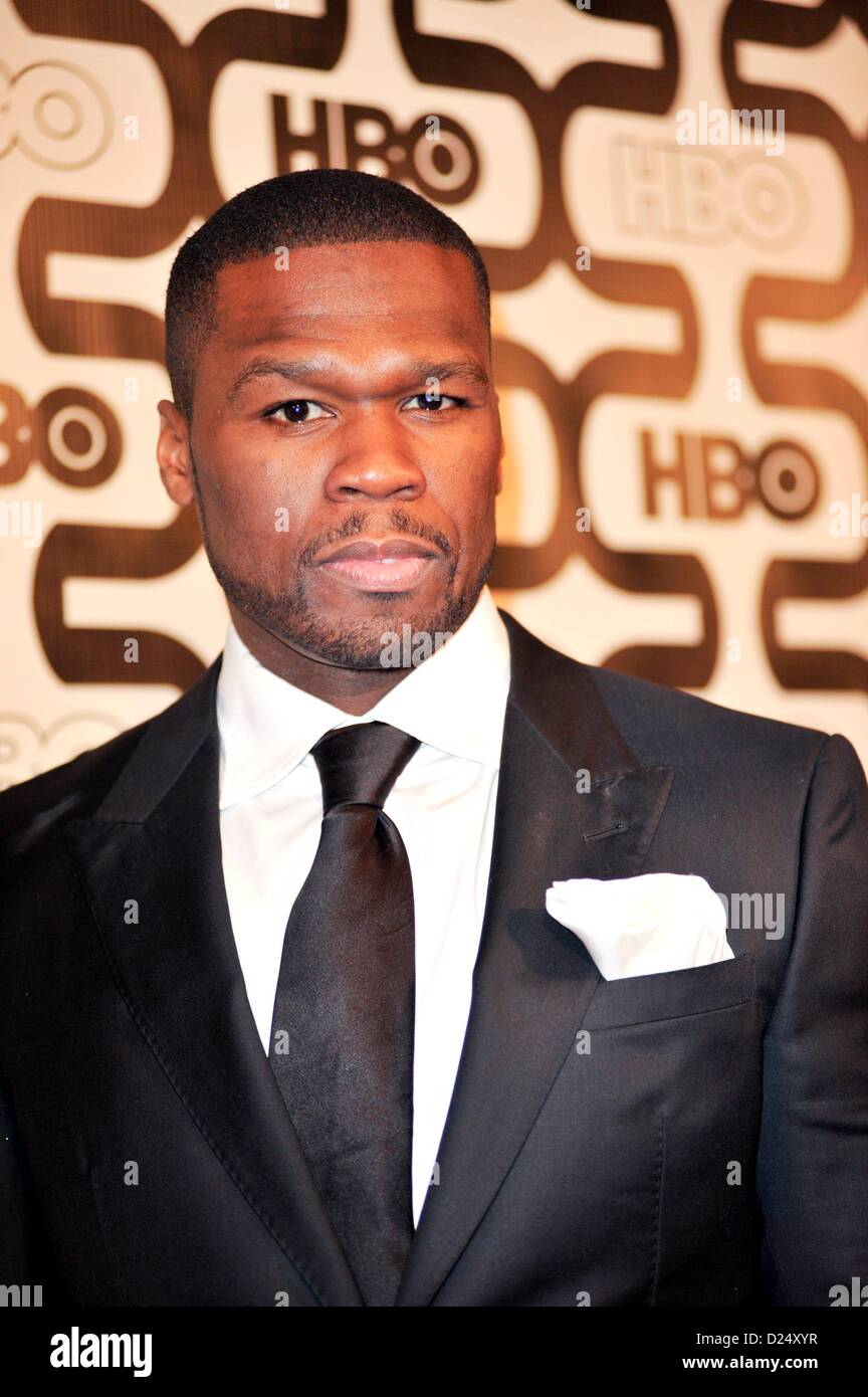 50 Cent at arrivals for HBO's Golden Globes After-Party, Circa at the ...