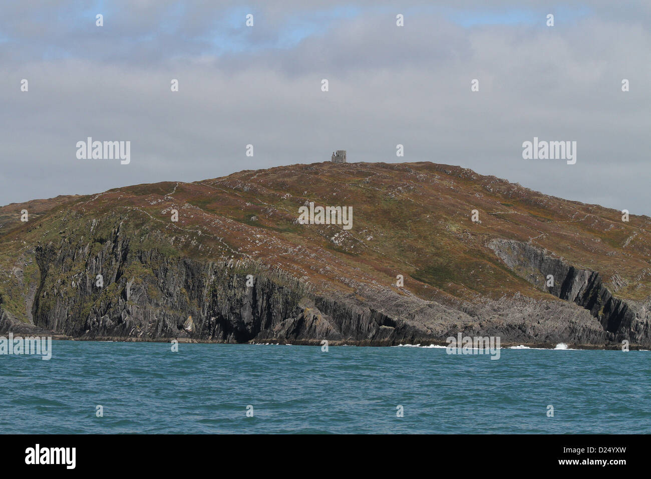 Spain Tower on the headlands near Baltimore west Cork Ireland Stock ...