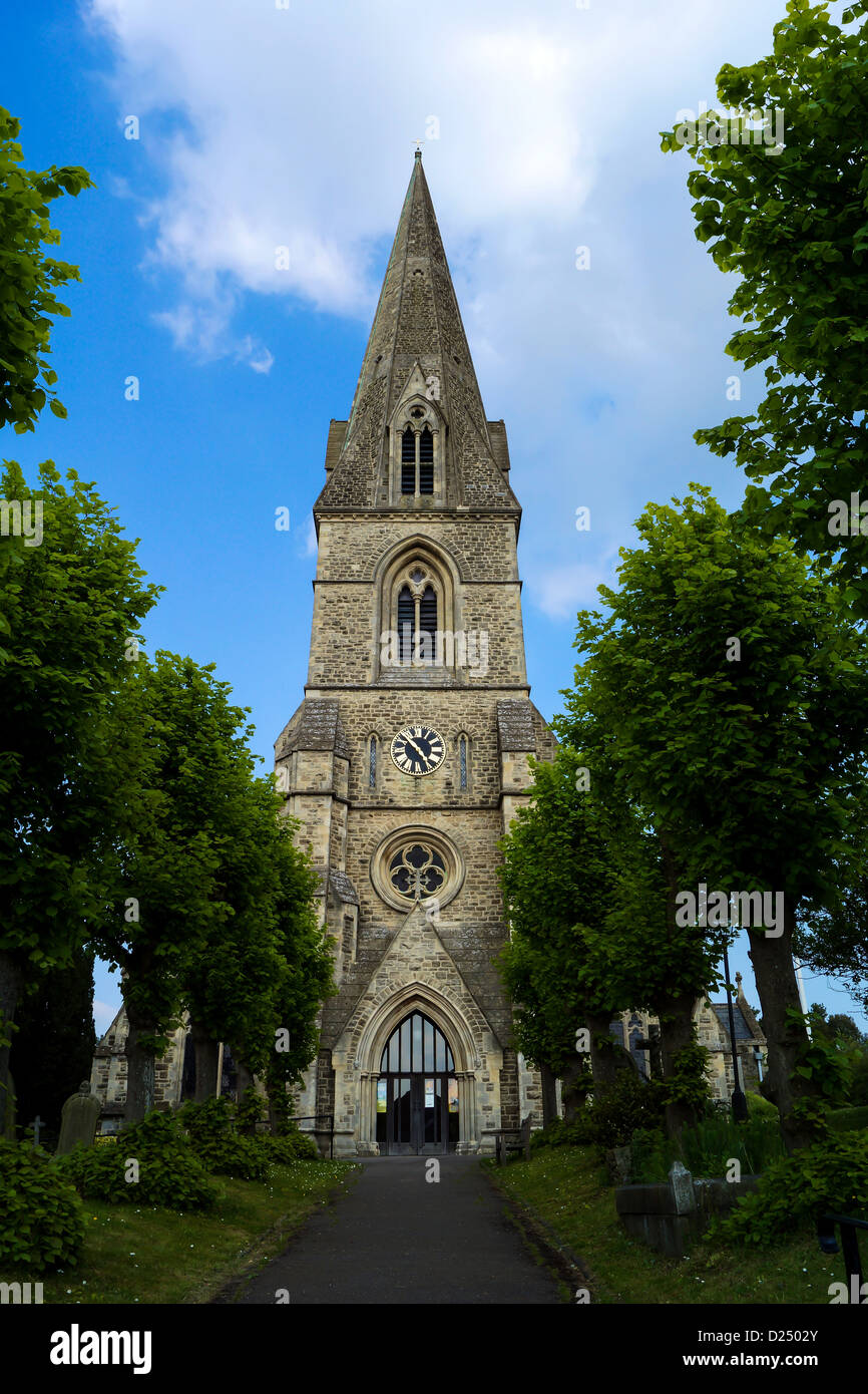 Christ Church in Swindon Stock Photo - Alamy