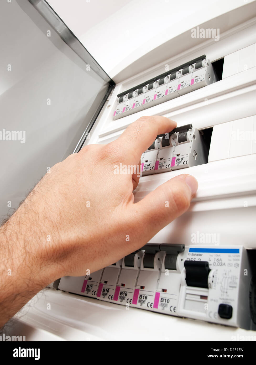 Fusebox house hi-res stock photography and images - Alamy