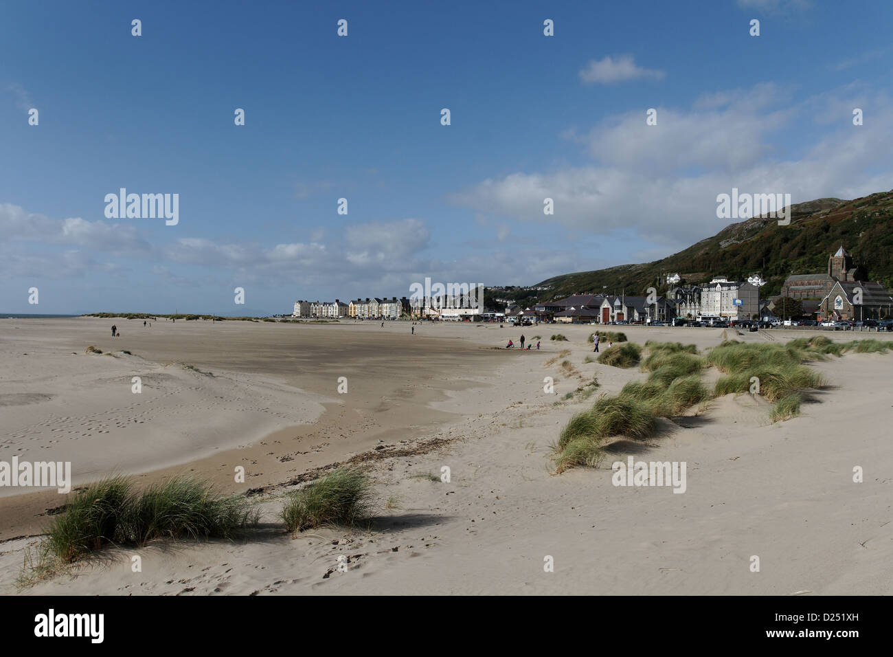 Barmouth beach, Wales Stock Photo - Alamy