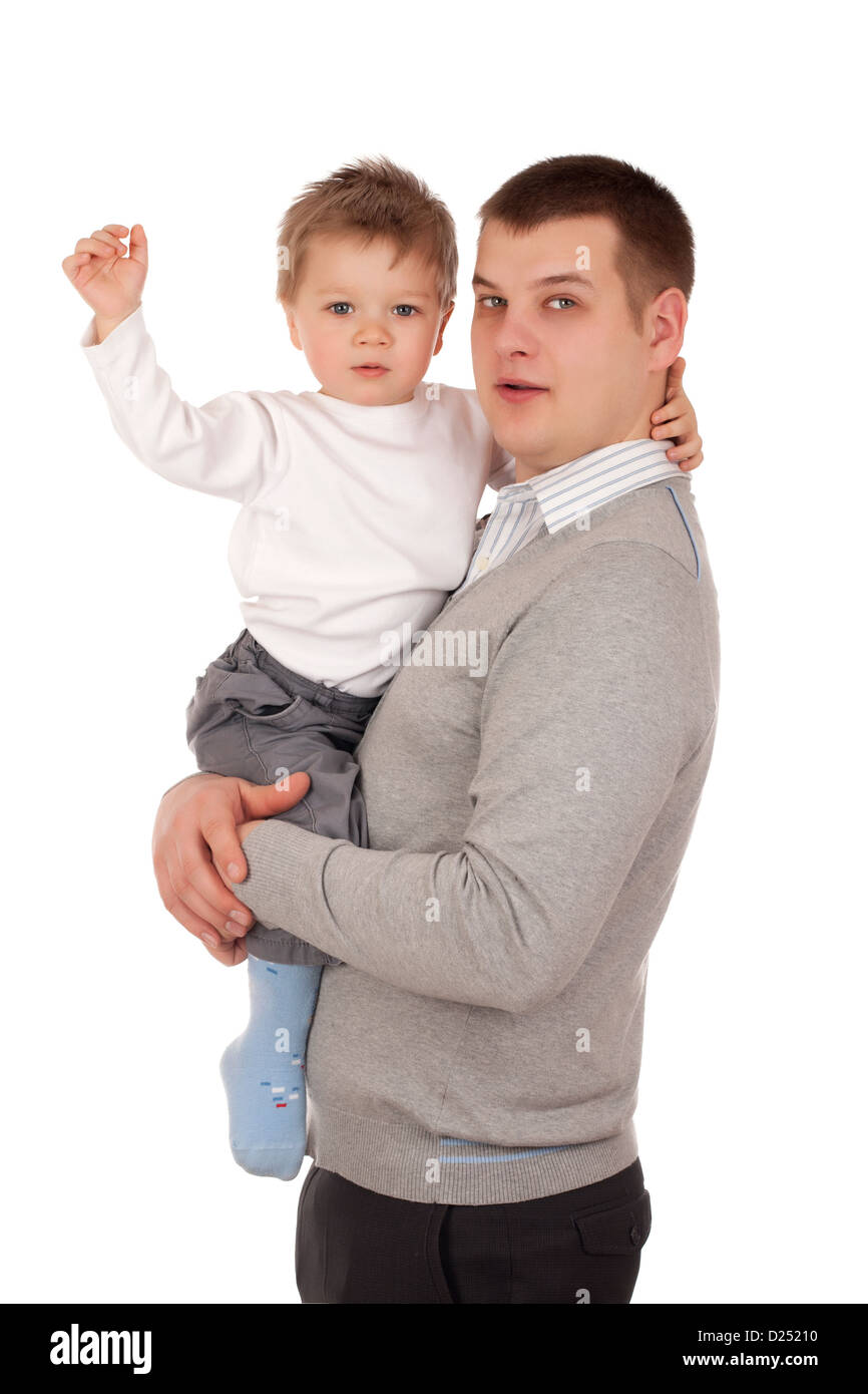 Portrait happy father adorable hi-res stock photography and images - Alamy