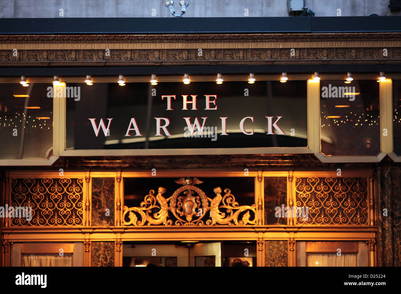 The Warwick, in Manhattan, New York City Stock Photo - Alamy