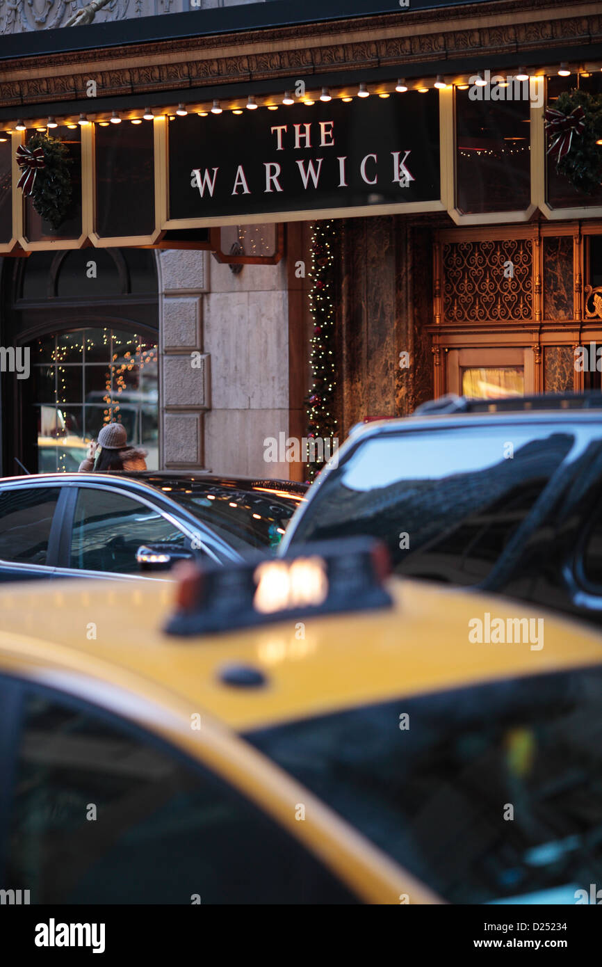 The Warwick, in Manhattan, New York City Stock Photo - Alamy