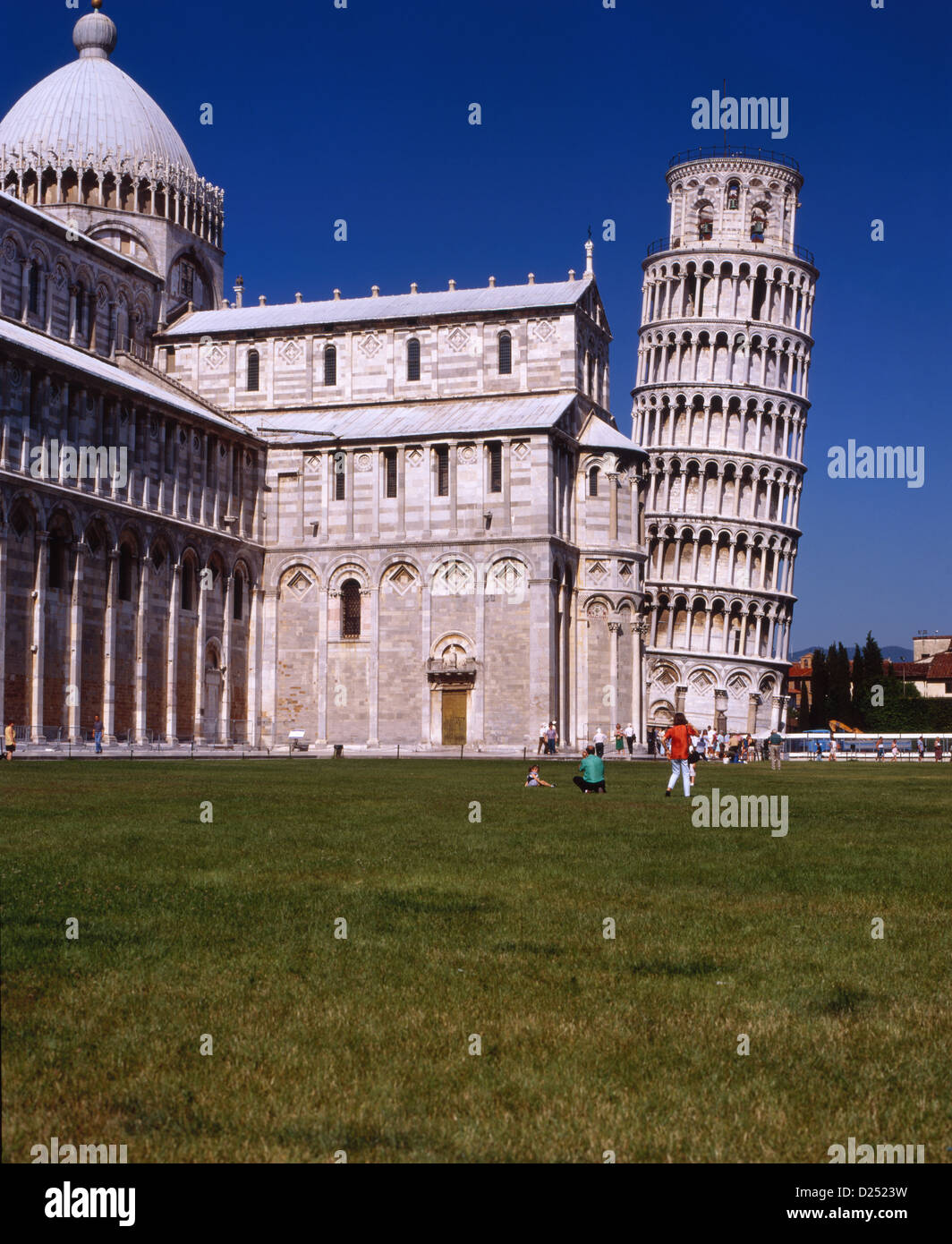 Tower an dome of Pisa, Italy Stock Photo - Alamy