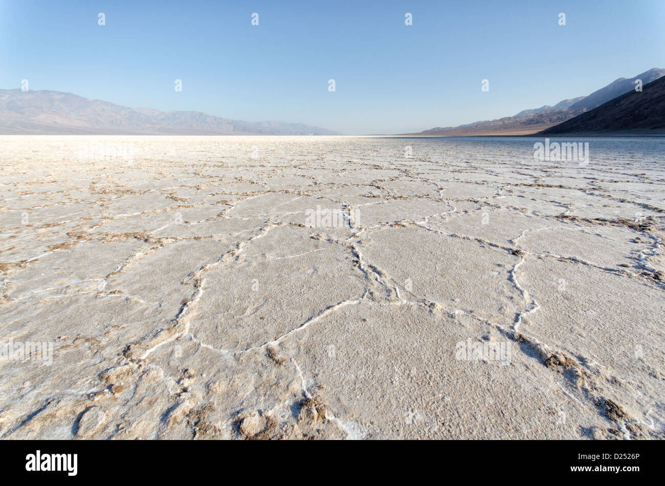 Badwater basin, salt flats, Death Valley, USA Stock Photo - Alamy