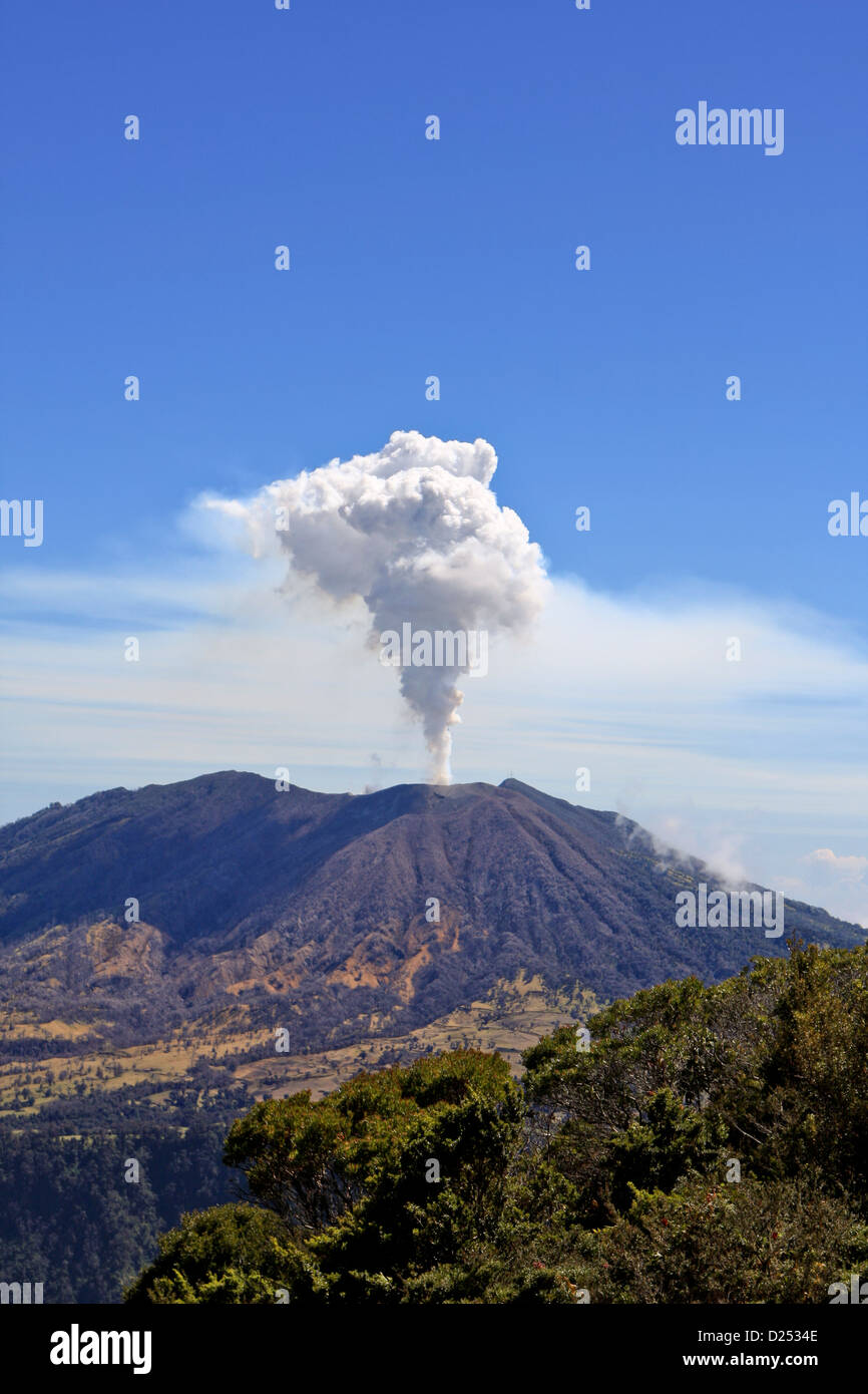 Turrialba Volcano Map