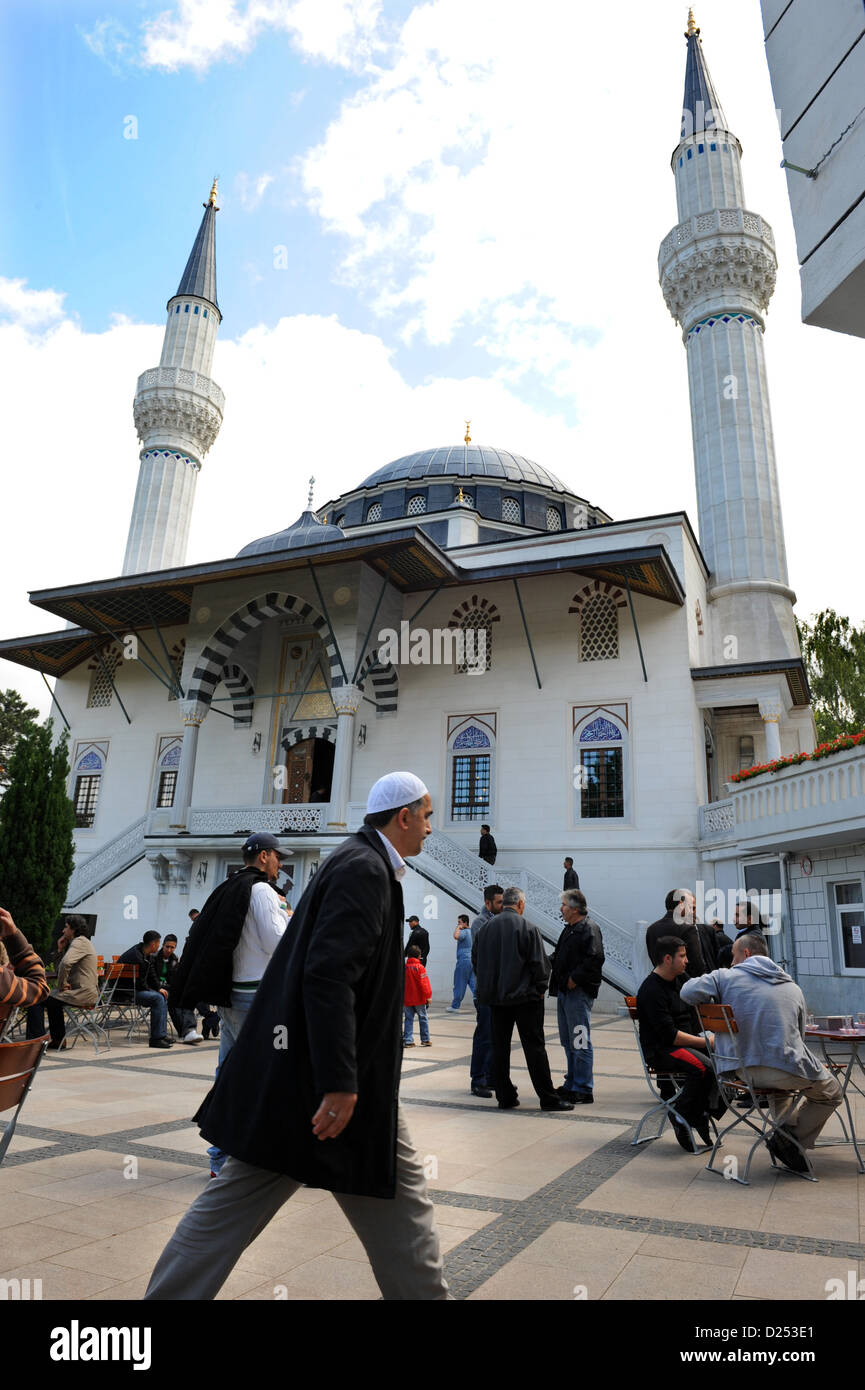Berlin, Germany, the Sehitlik Mosque in Berlin on Columbiadamm Stock ...