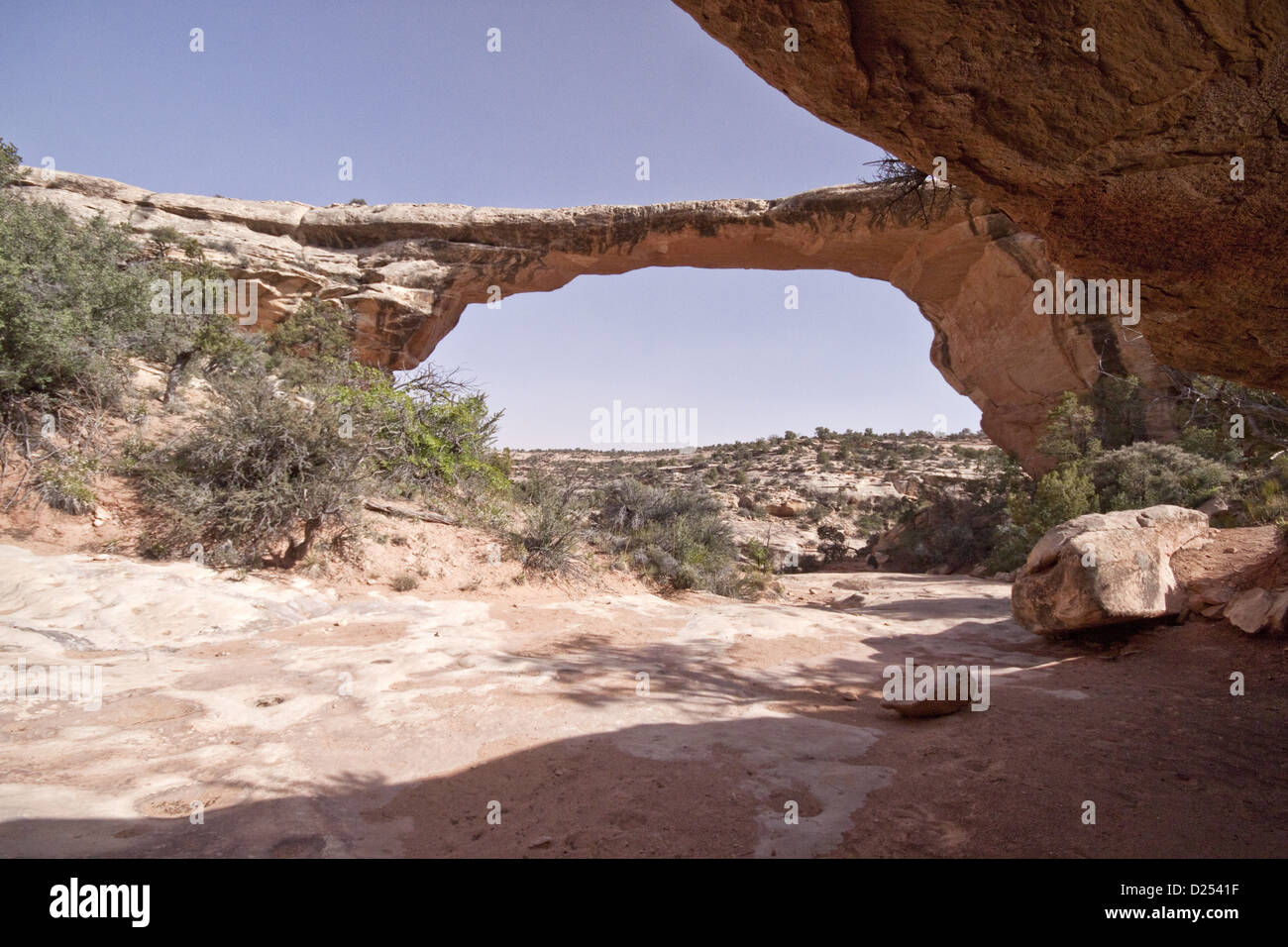 Owachomo Bridge Natural Bridges National Monument which in southeast ...