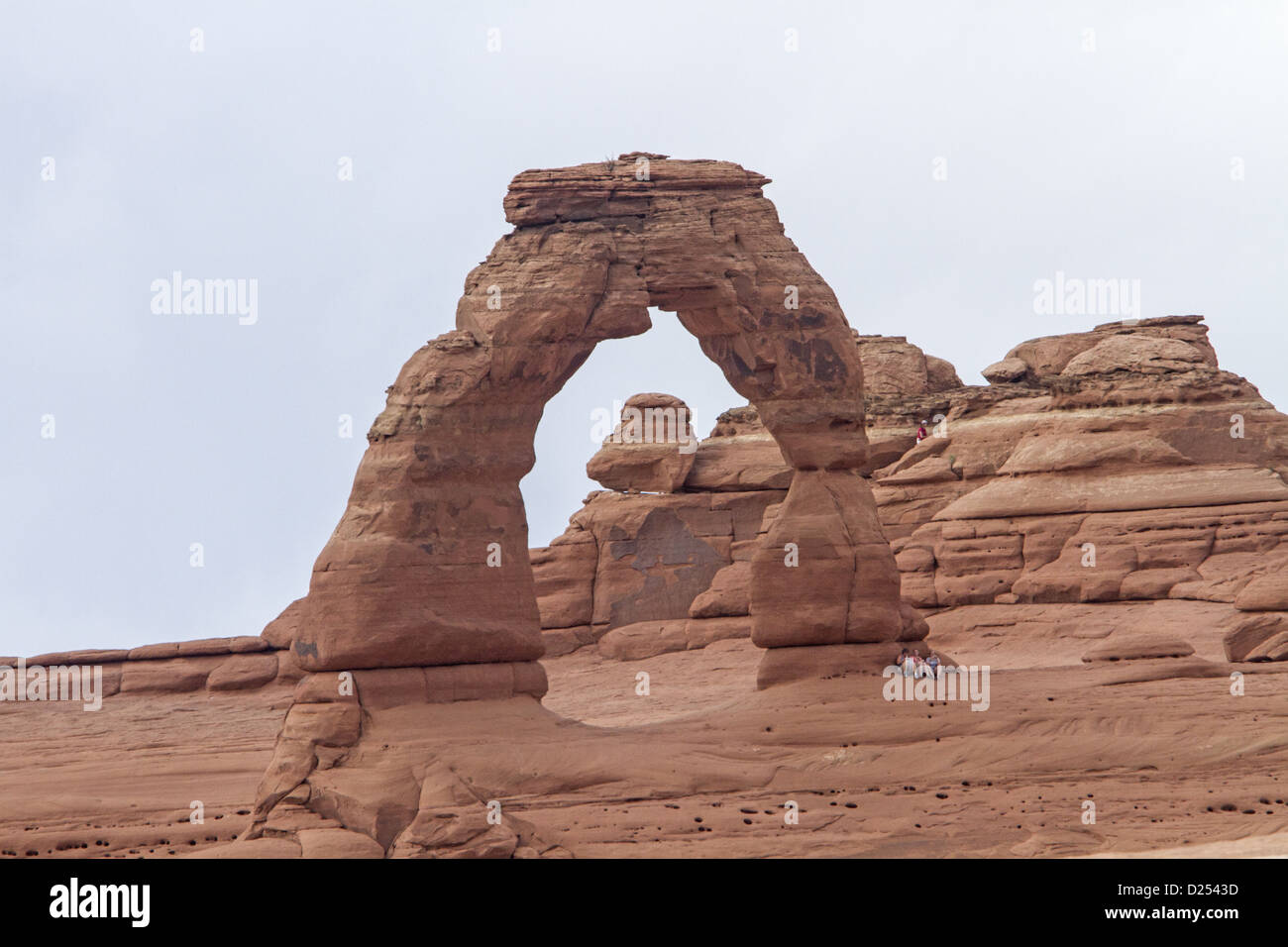 Delicate arch from viewpoint hi-res stock photography and images - Alamy