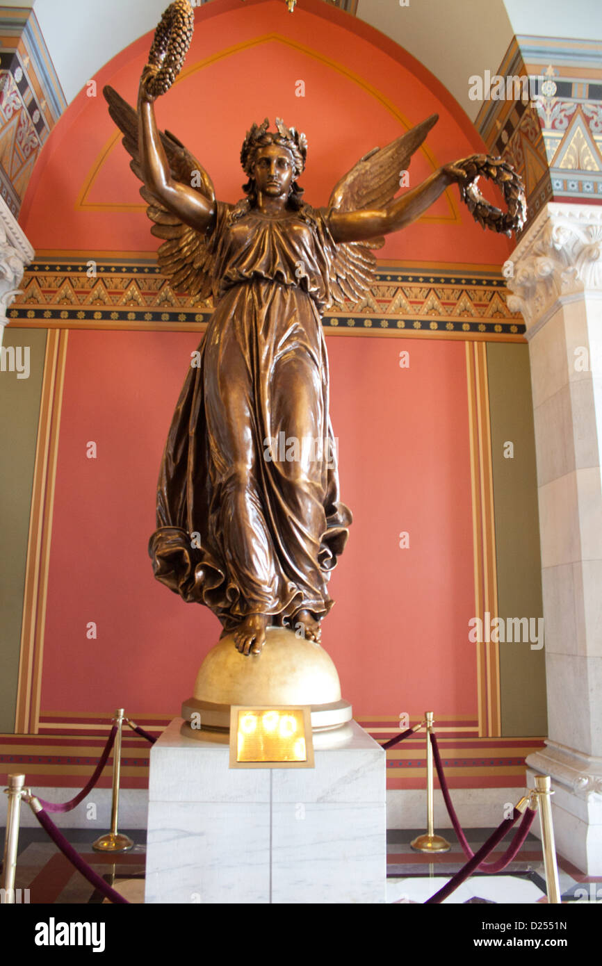 Statue of Genius Connecticut State House Stock Photo - Alamy