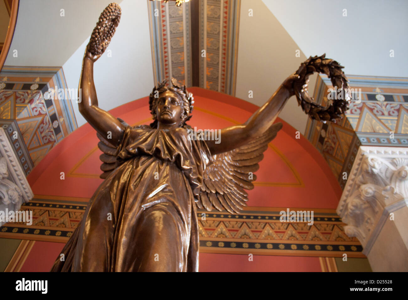 Statue of Genius Connecticut State House Stock Photo - Alamy