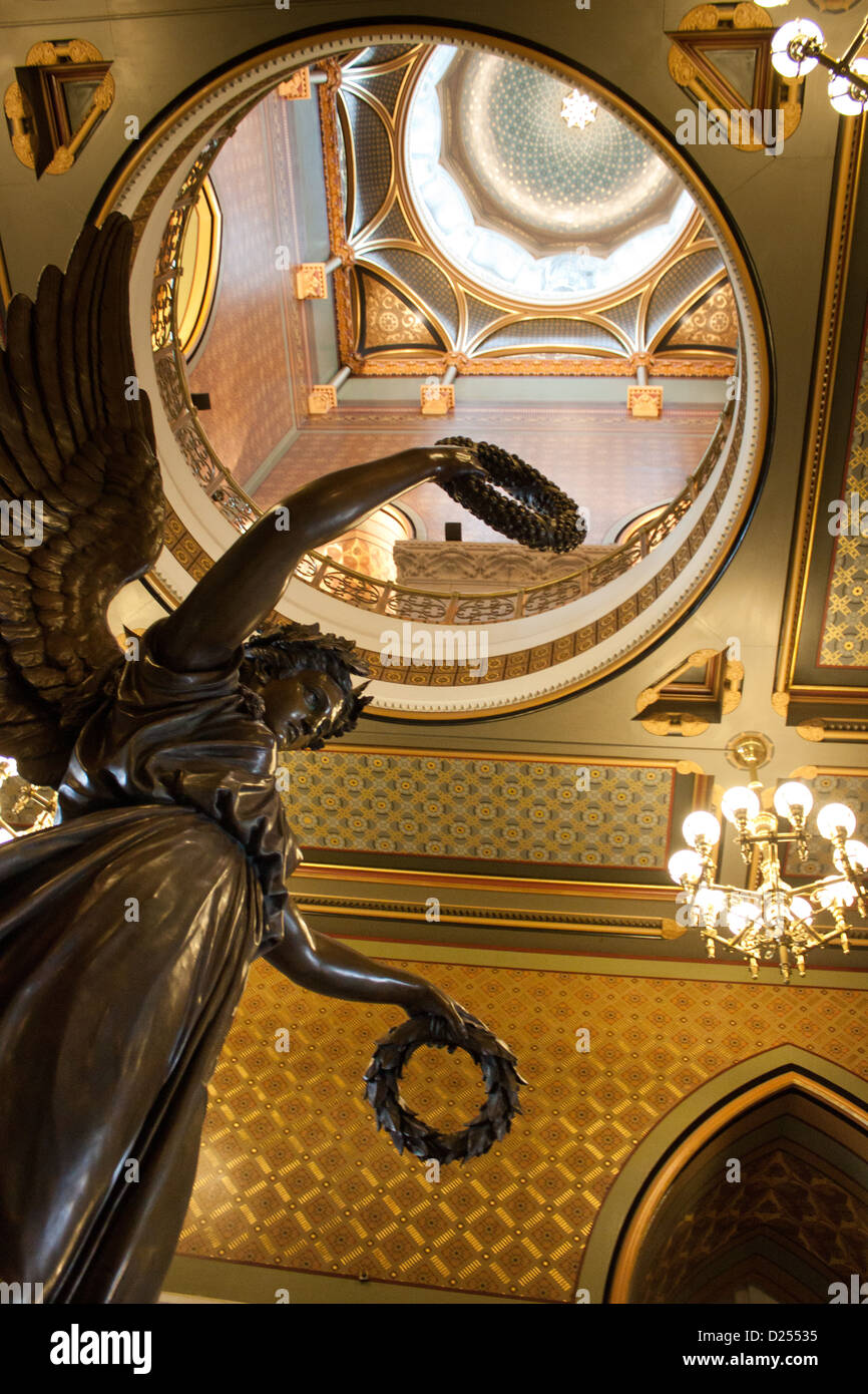 Statue of Genius Connecticut State House Stock Photo - Alamy