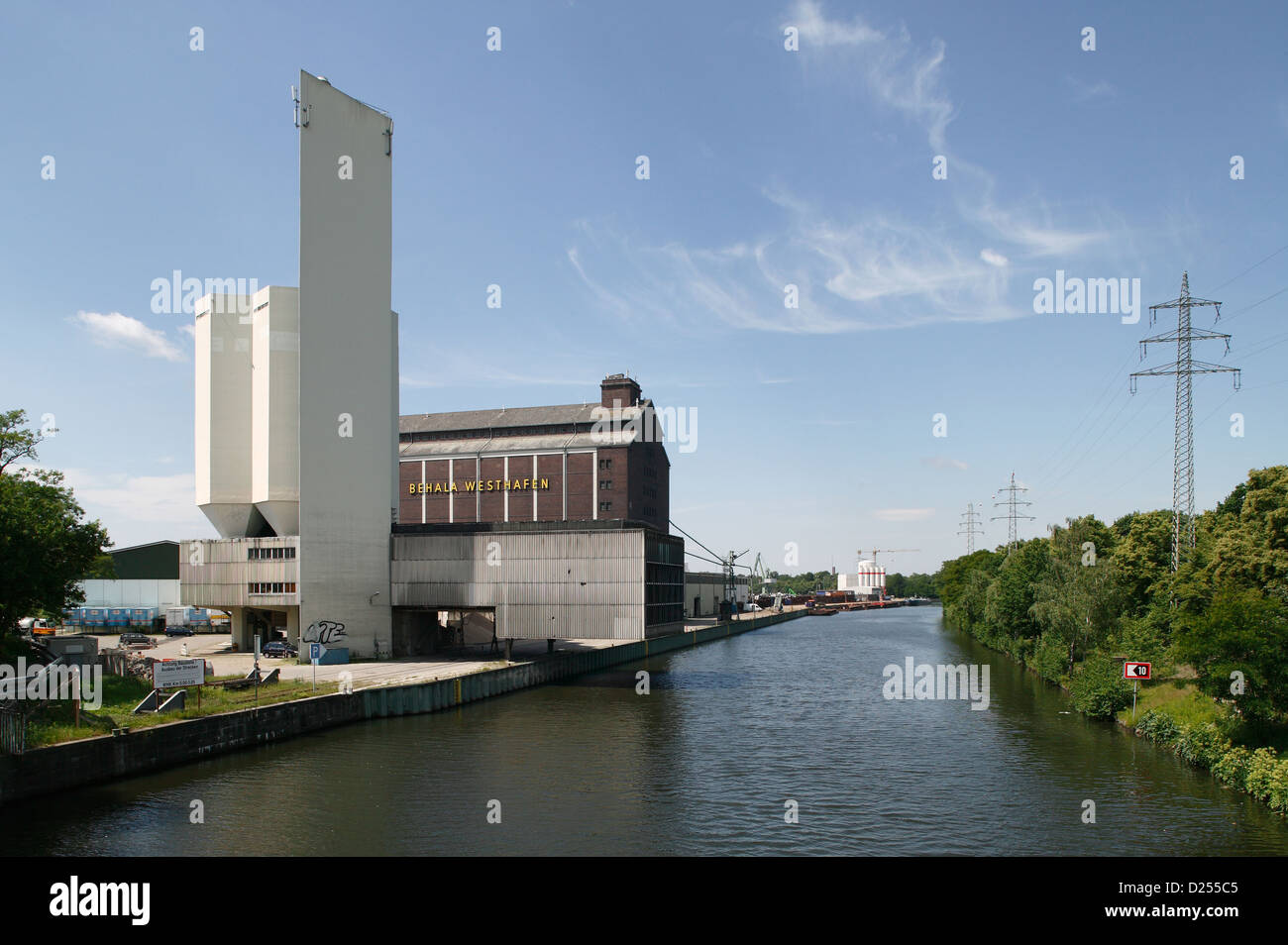Berlin, Germany, for bulk loading station and Berlin-Spandau Ship Canal ...