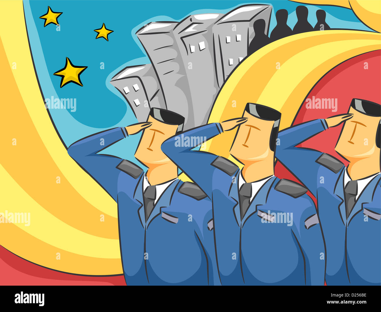 Military officers hi-res stock photography and images - Alamy