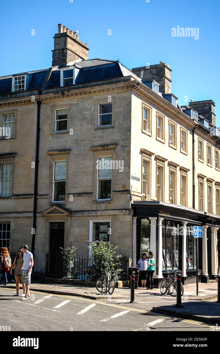 Queens square bath somerset hi-res stock photography and images - Alamy
