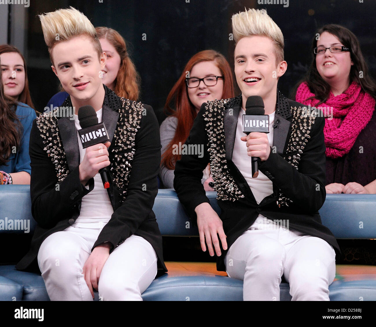 Toronto, Canada. 14th January 2013. Irish identical twins pop duo ...