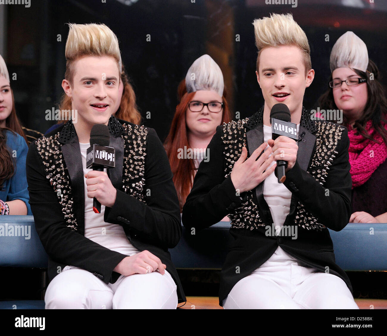 Toronto, Canada. 14th January 2013. Irish identical twins pop duo ...