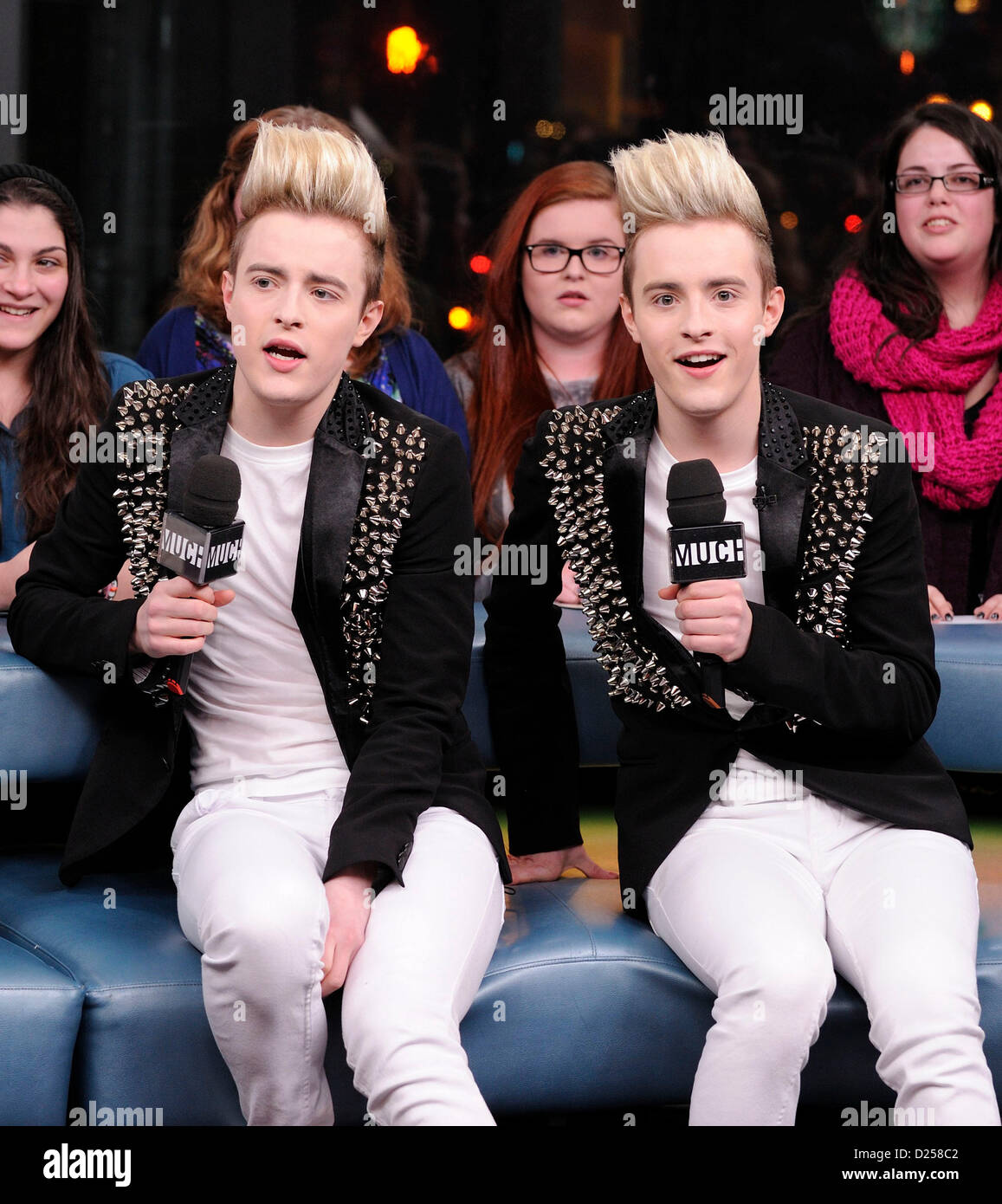 Toronto, Canada. 14th January 2013. Irish identical twins pop duo ...