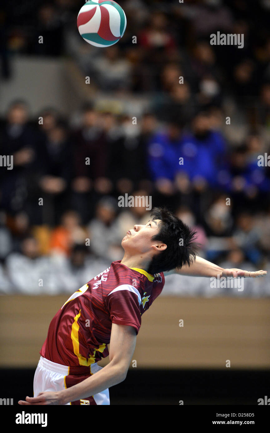 Saitama, Japan. 13th January 2013. Yuki Ishikawa (Seijoh Hight School ...