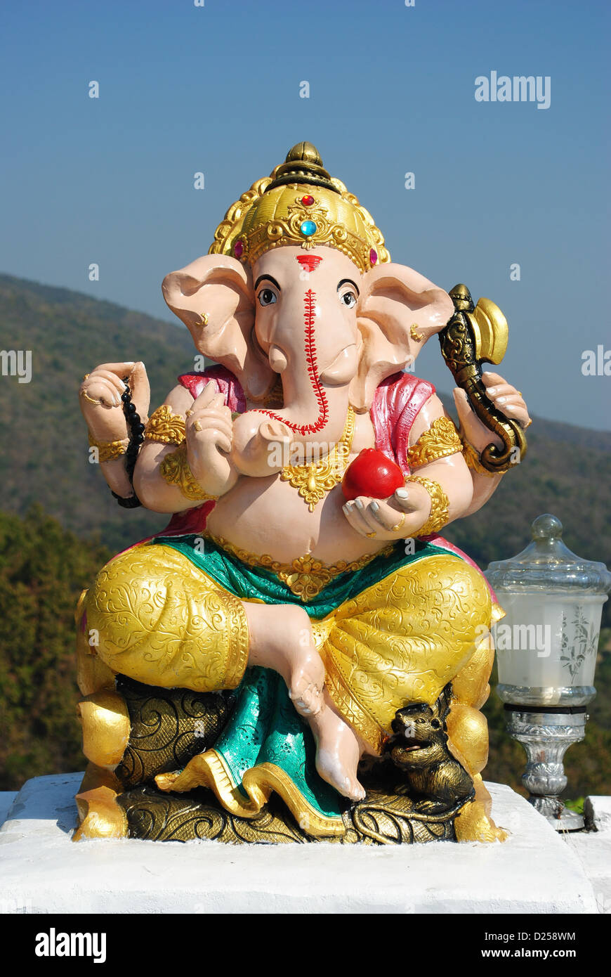 Hindu God Ganesh Stock Photo - Alamy