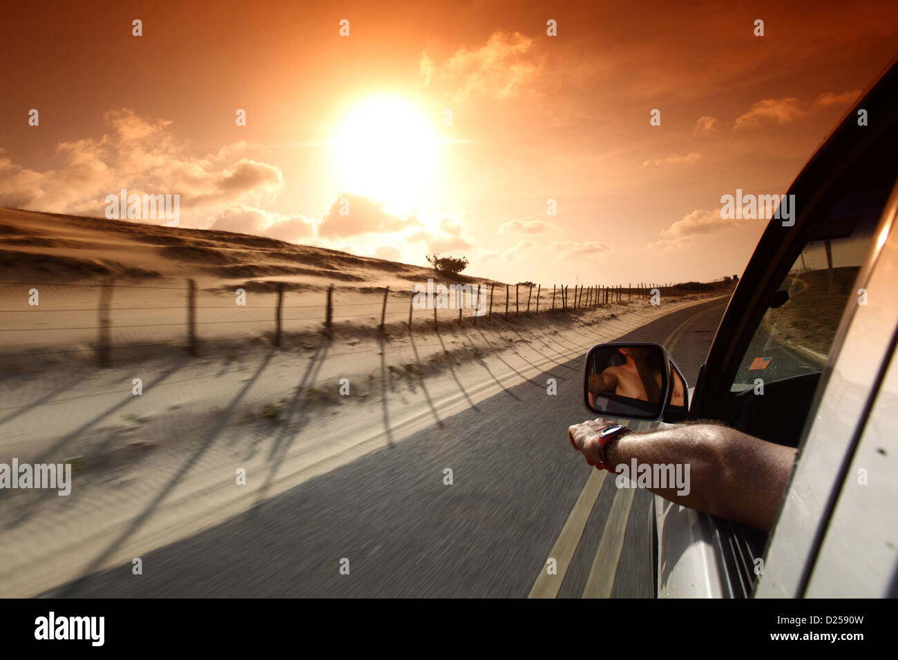 well drive go on vocation Stock Photo - Alamy