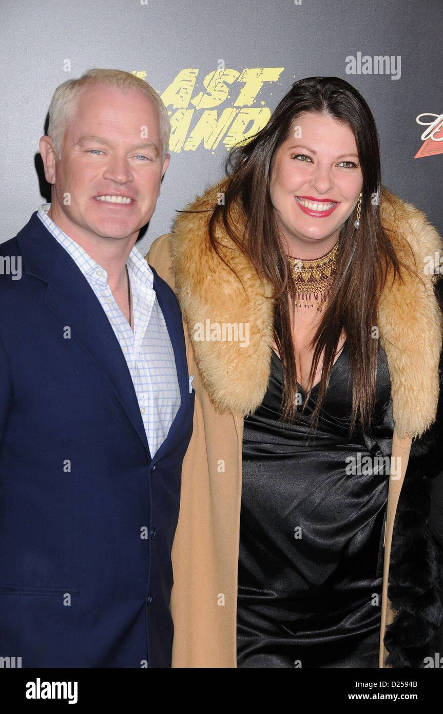 Los Angeles, California, USA. 14th January 2013. Actor NEAL MCDONOUGH ...