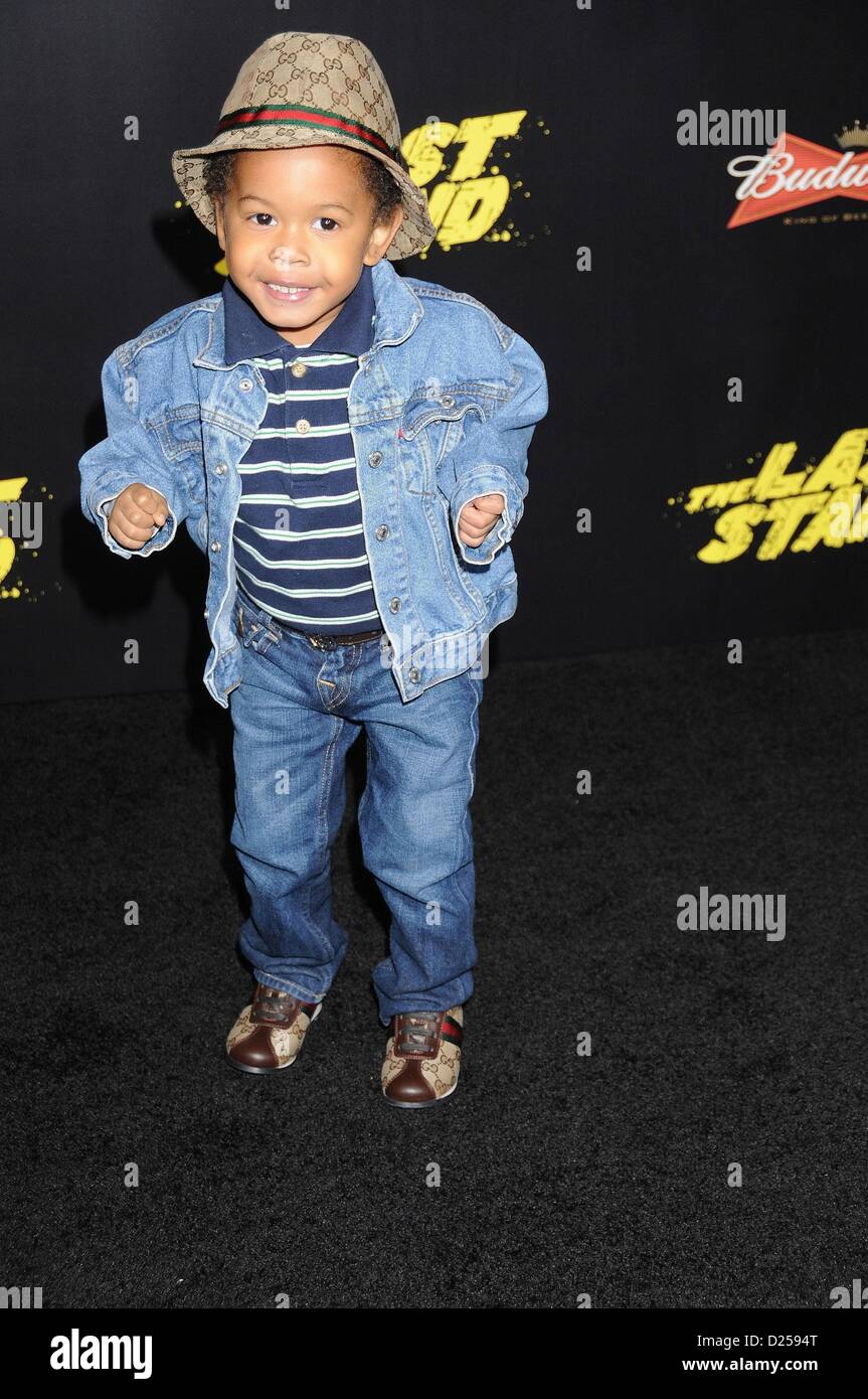 Los Angeles, California, USA. 14th January 2013. Actor ELIAS WASHINGTON ...