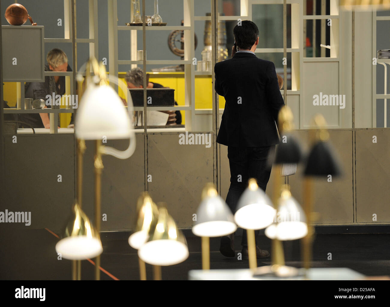 Visitor stands hi-res stock photography and images - Alamy