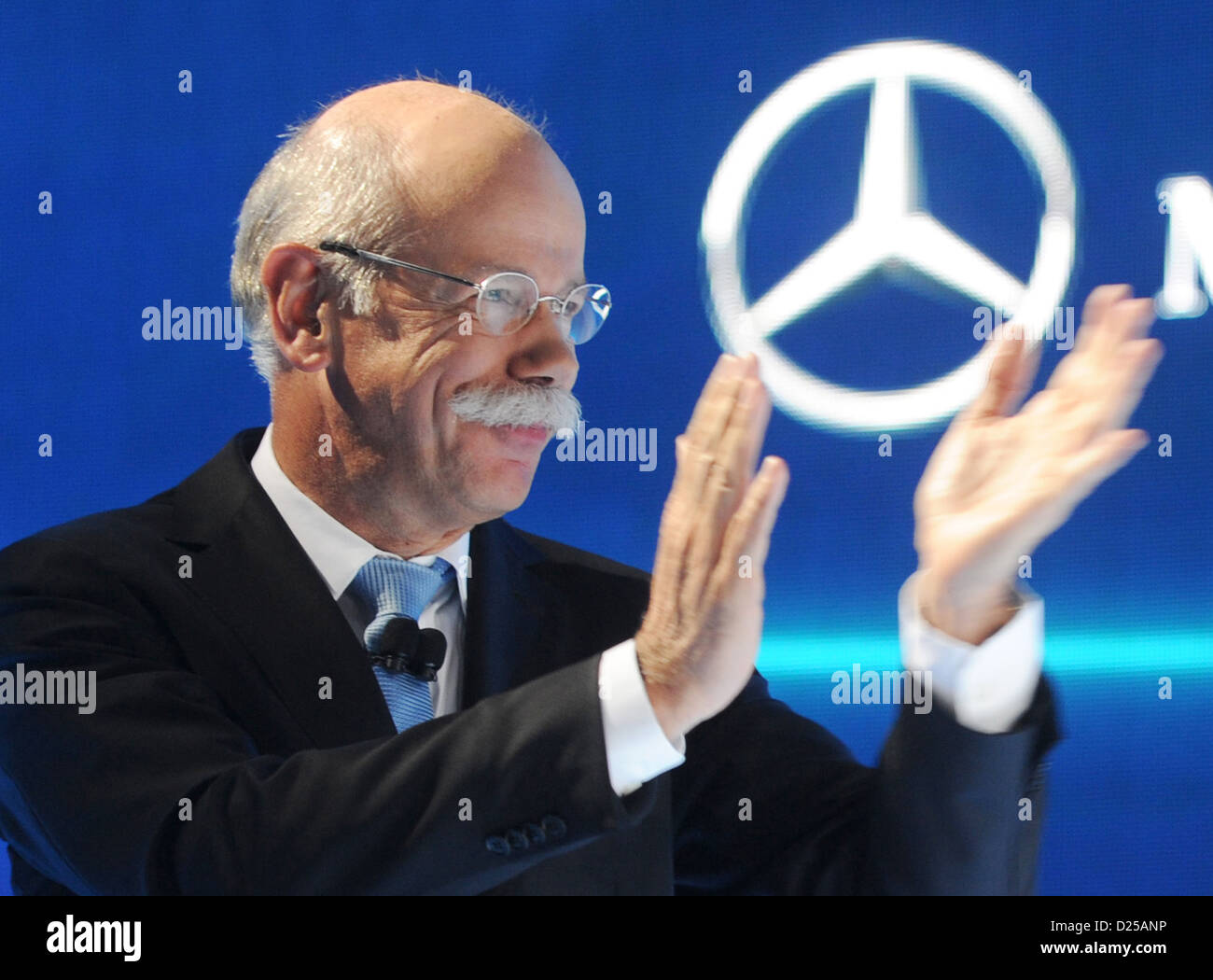 CEO of Daimler and director of Mercedes-Benz Cars Dieter Zetsche ...