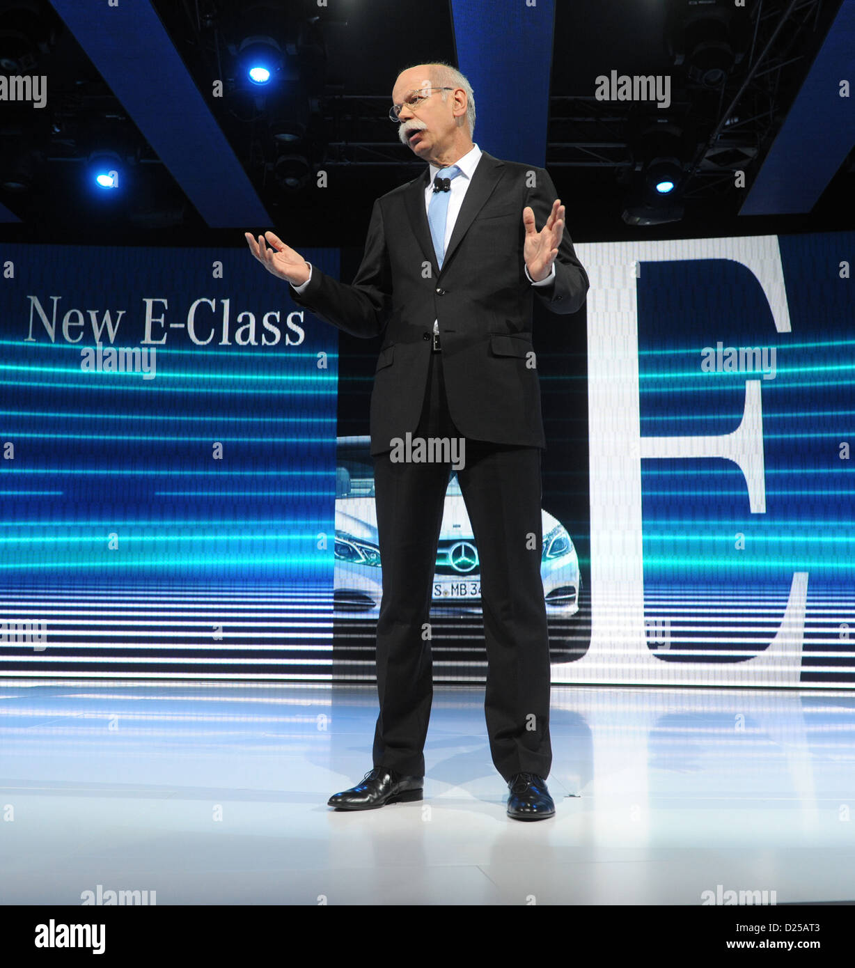 CEO of Daimler and director of Mercedes-Benz Cars Dieter Zetsche ...